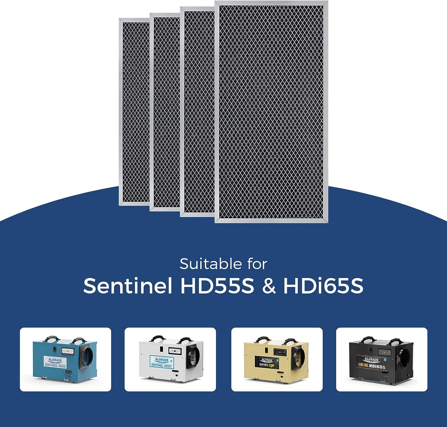 MERV-1 Filter for Dehumidifier HD55S/HDI65 (4-Pack) – AlorairCrawlspace