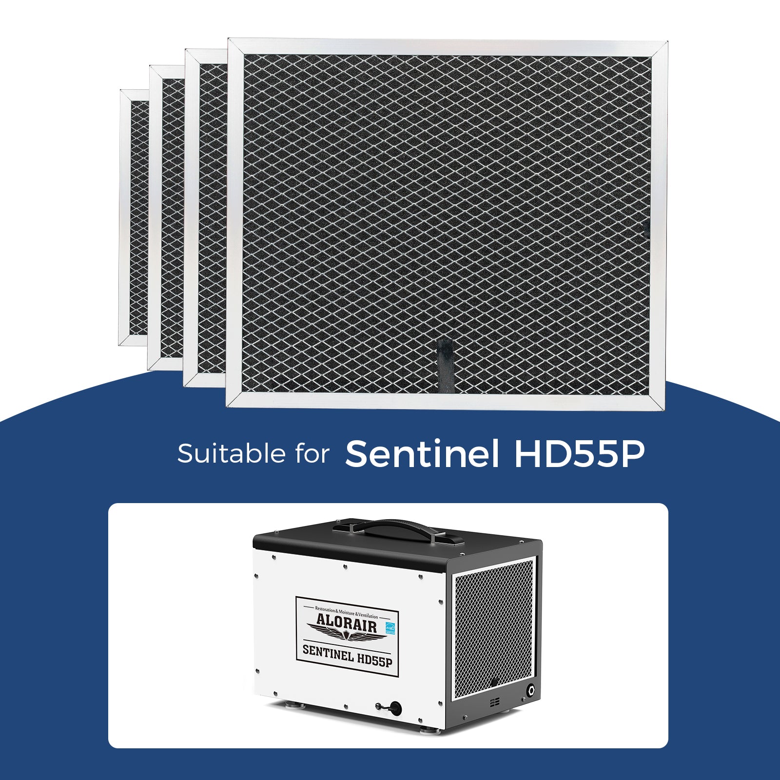 MERV-1 Filter for Crawl Space Dehumidifier HD55P – AlorairCrawlspace