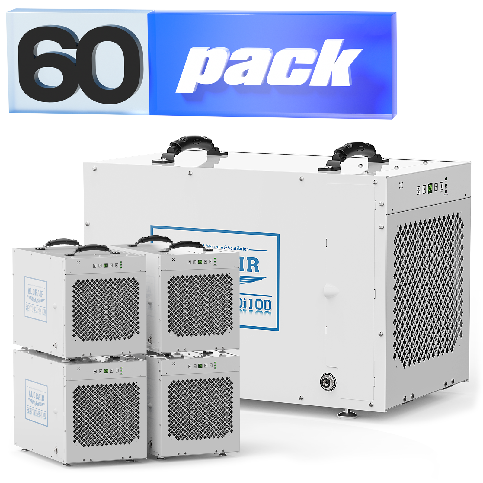 Wholesale Dehumidifier Pack HDI100 (60 Units) – AlorairCrawlspace